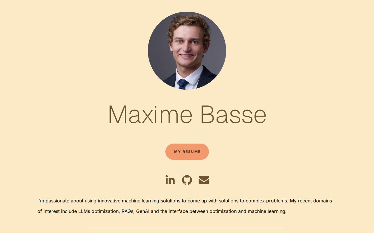Maxime's Data Science Porfolio